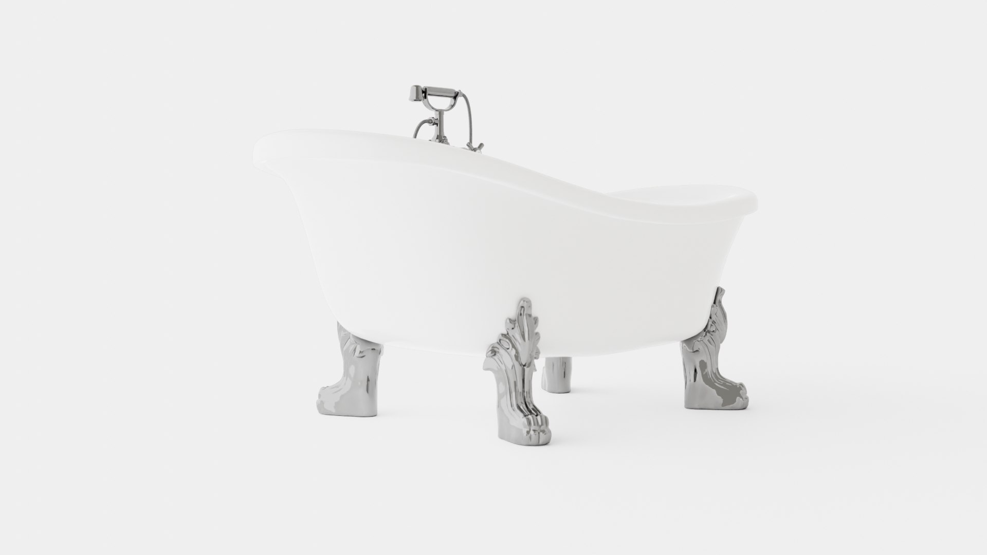 Bath Tub 3D Model - TurboSquid 2315580