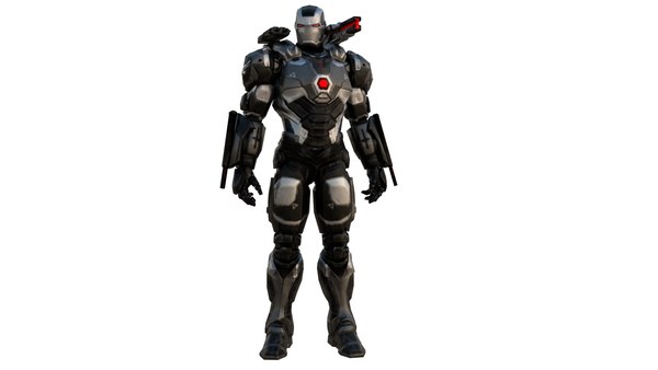 3D модель War Machine 3D Модель Высококачественный Игровой Актив Готов ...