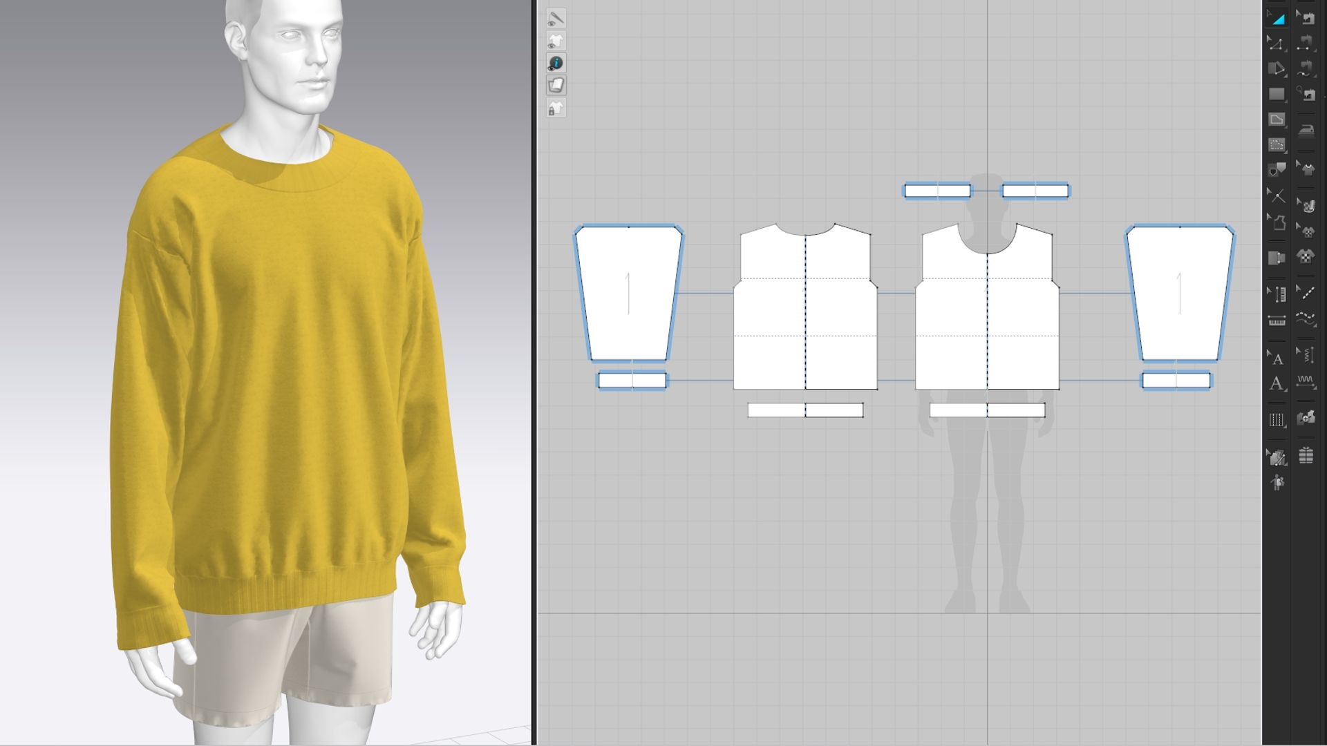 3D Oversized Sweater Model - TurboSquid 2133201