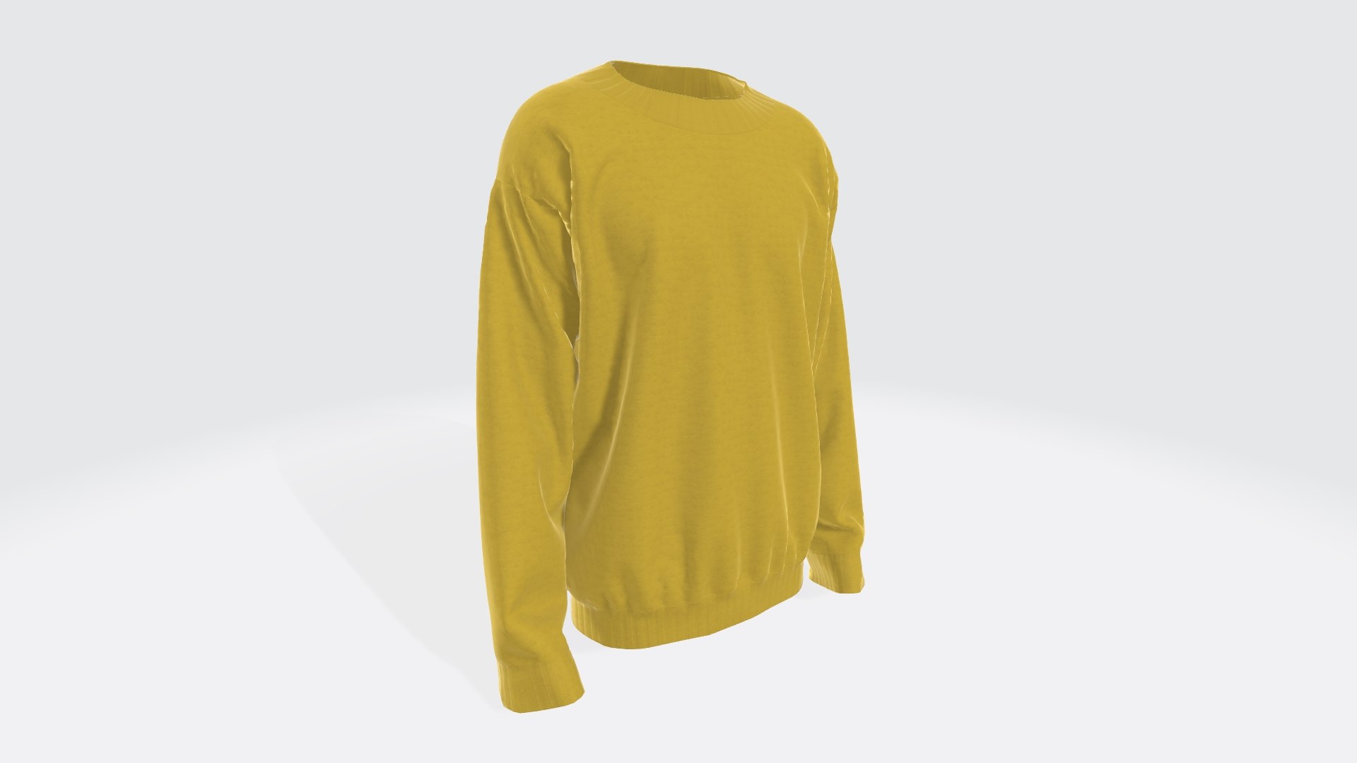 3D Oversized Sweater Model - TurboSquid 2133201