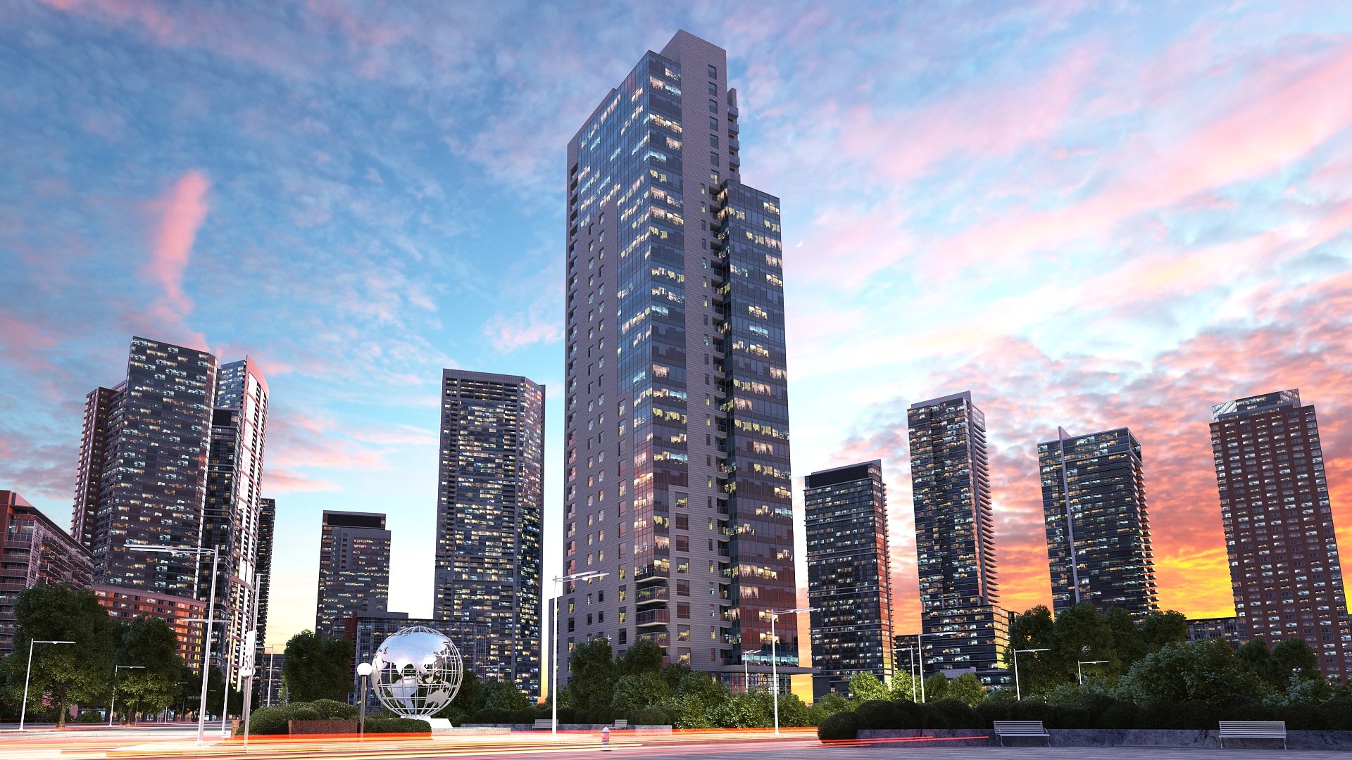 Kilbourn Tower Pbr 3D Model - TurboSquid 1444402