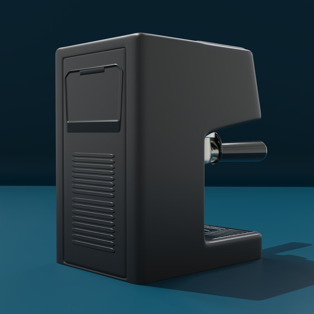 Coffee Maker Espresso Machine Blender 3D Model - TurboSquid 1718186