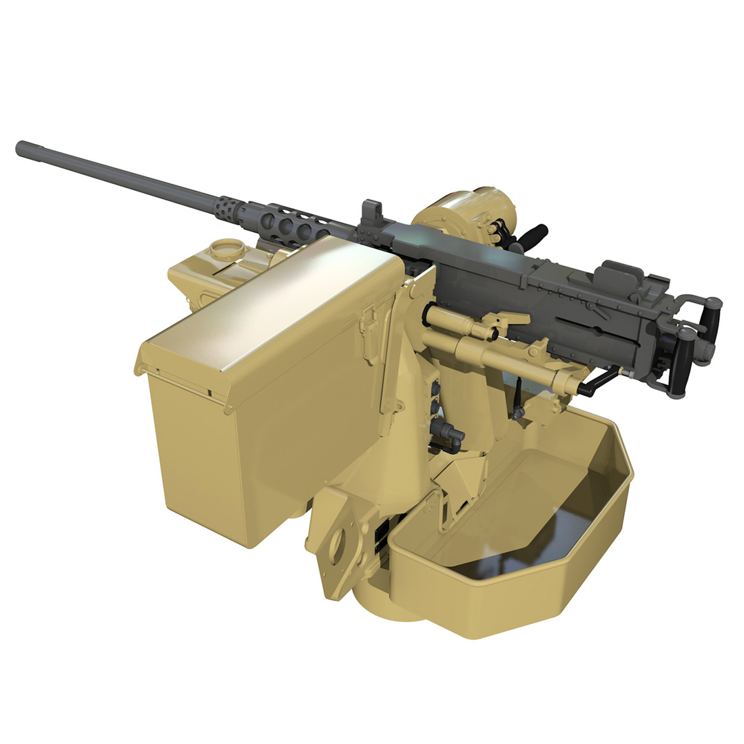 3d model kongsberg protector m151 rws