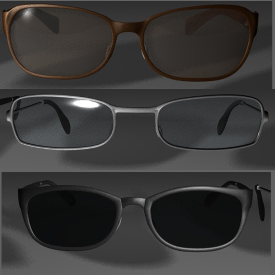3d reading glasses model