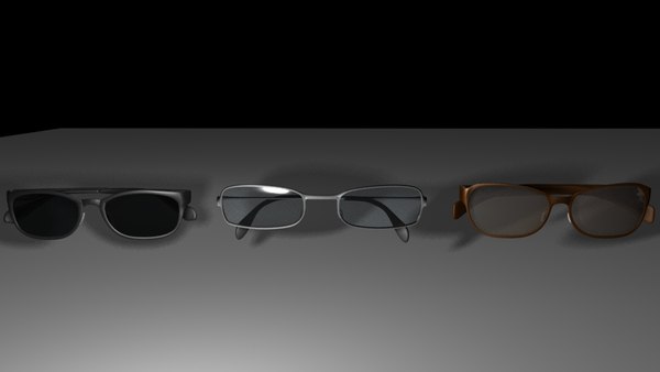 3d reading glasses model