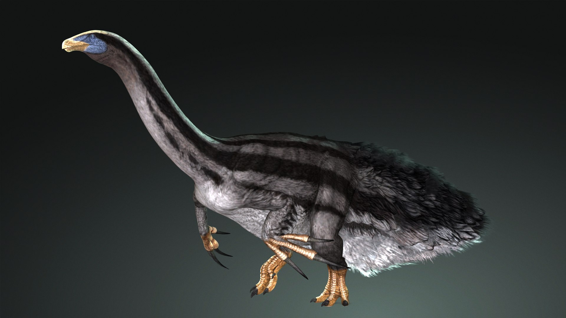 modelo 3d Therizinosaurus 3D MODEL RIGGED RDAM ANIMATED - TurboSquid ...