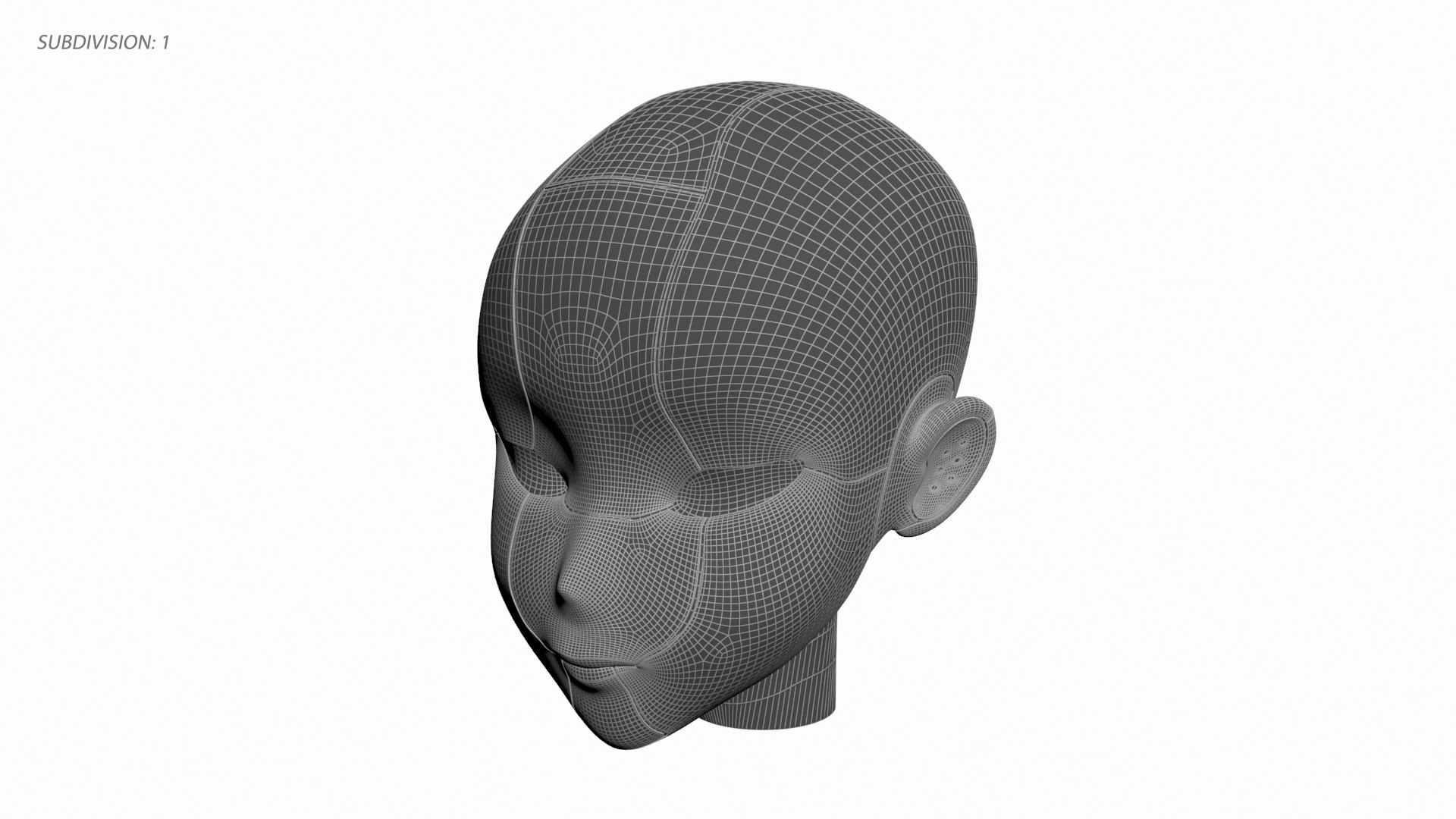 3D Head Model - TurboSquid 1679394