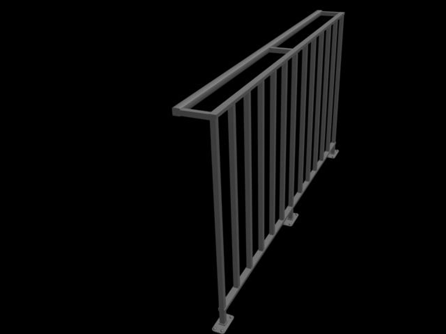 Fence 3d Dxf