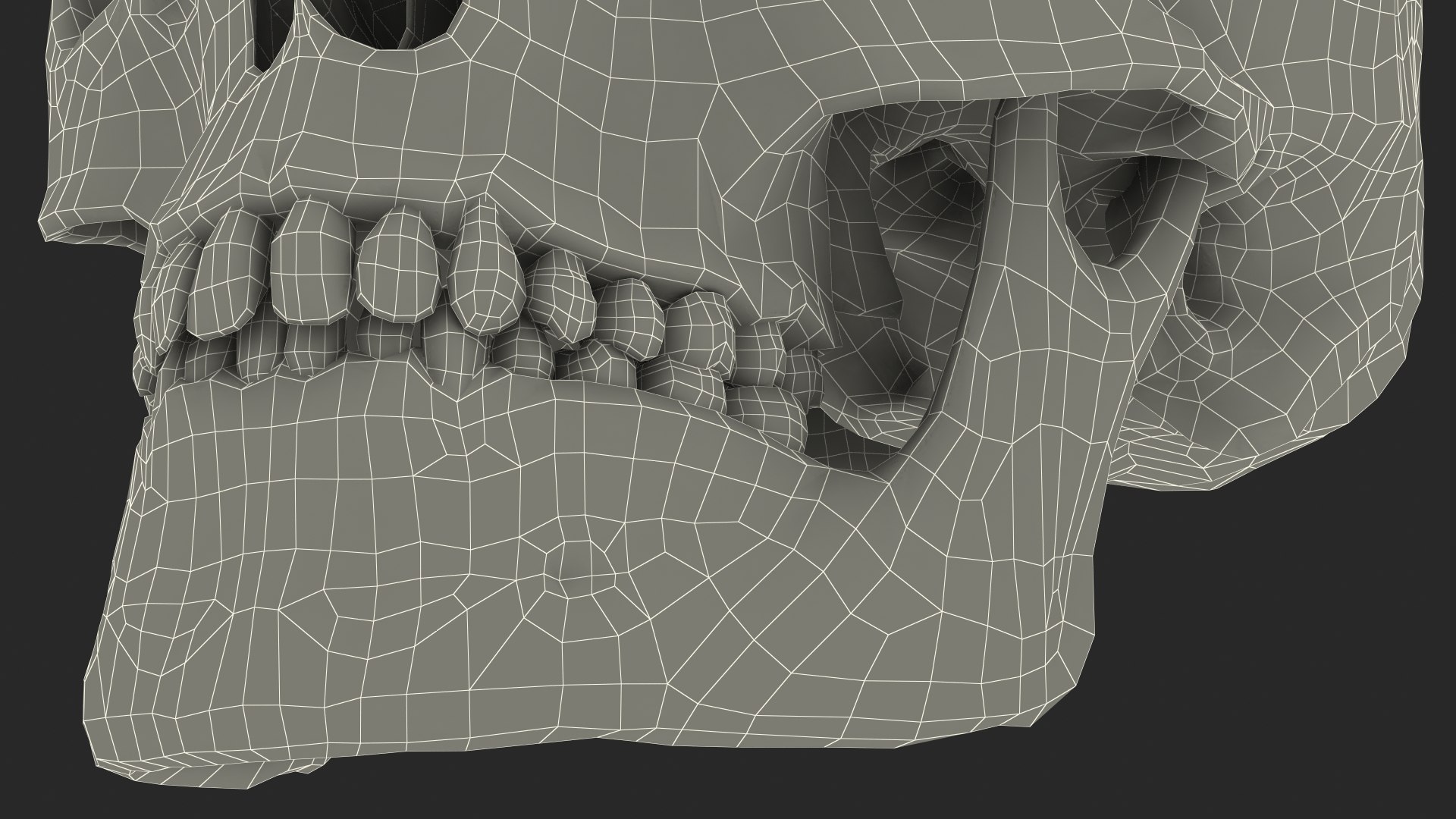 Female Human Skull Gold Metal 3D model - TurboSquid 1902387
