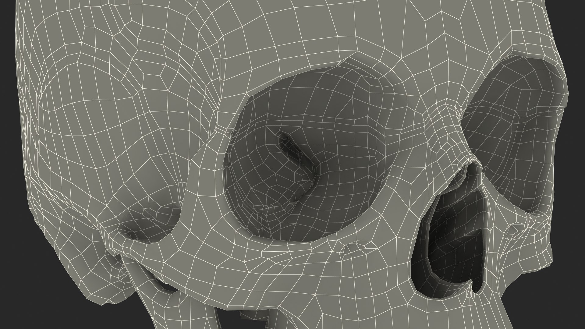 Female Human Skull Gold Metal 3D model - TurboSquid 1902387