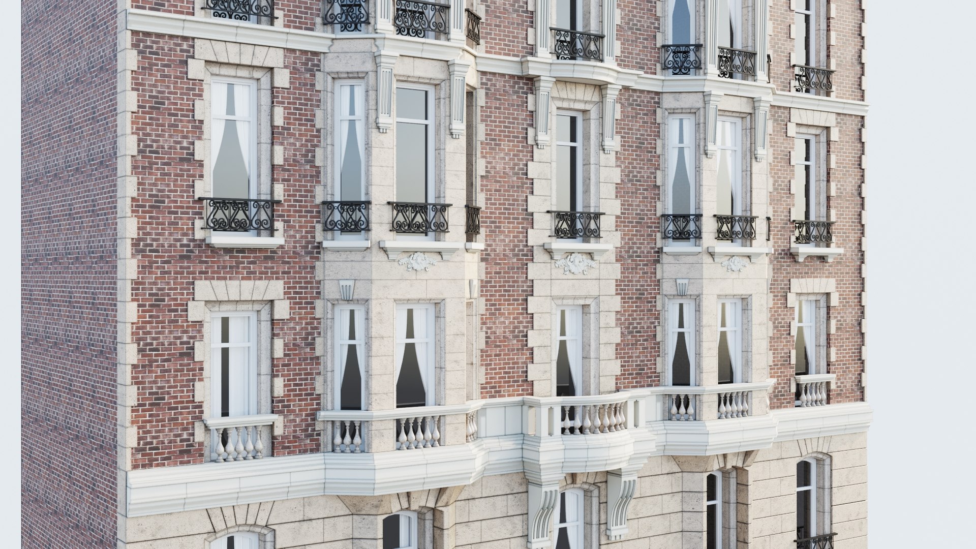 3D Model French House - TurboSquid 1940913