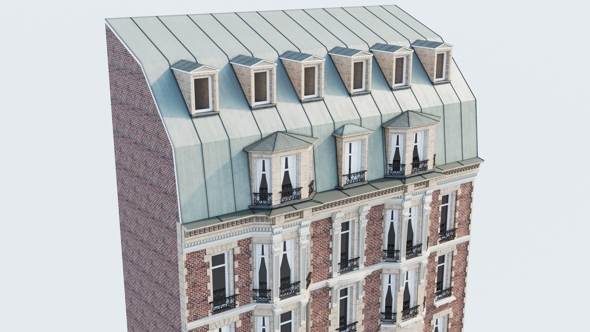 3D Model French House - TurboSquid 1940913