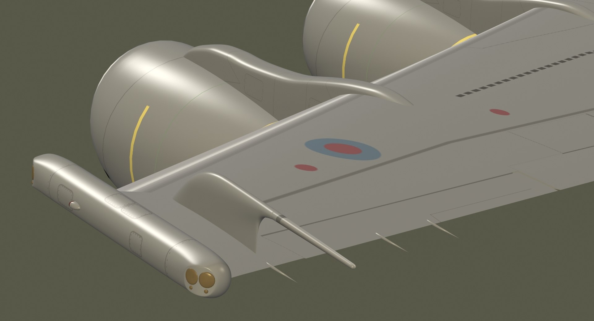3d model e-3d air force e-6b