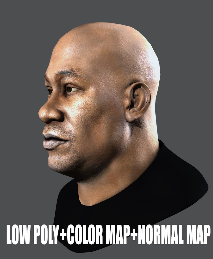 3d model morph target head