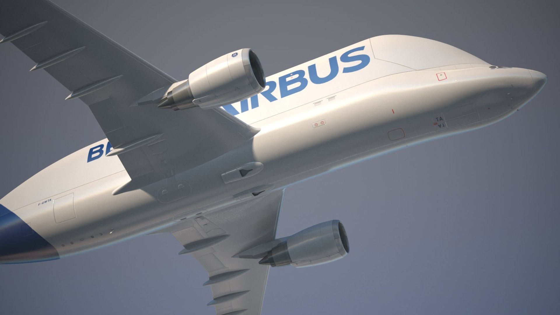 Airbus Beluga Xl 3D Model - TurboSquid 1294250