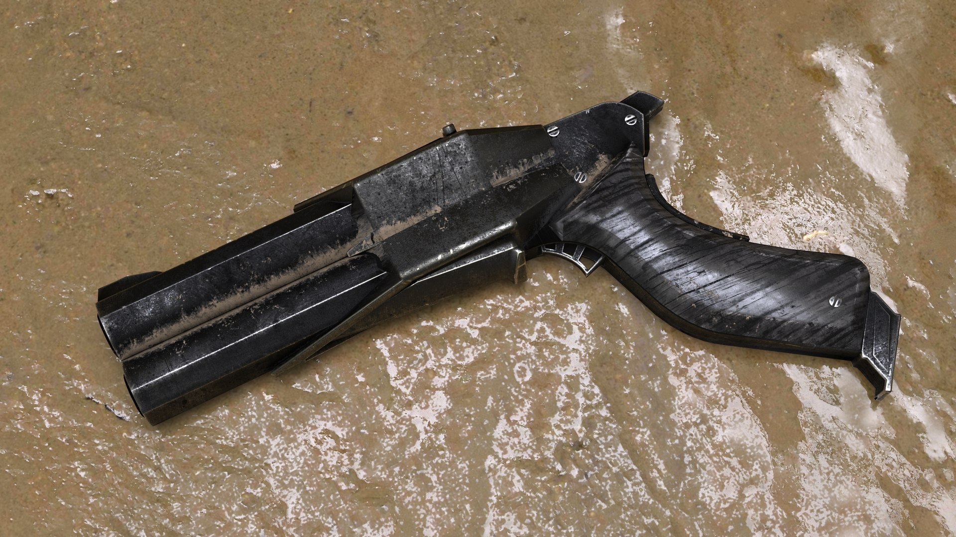 3D Quake Style Gun Model - TurboSquid 1434056