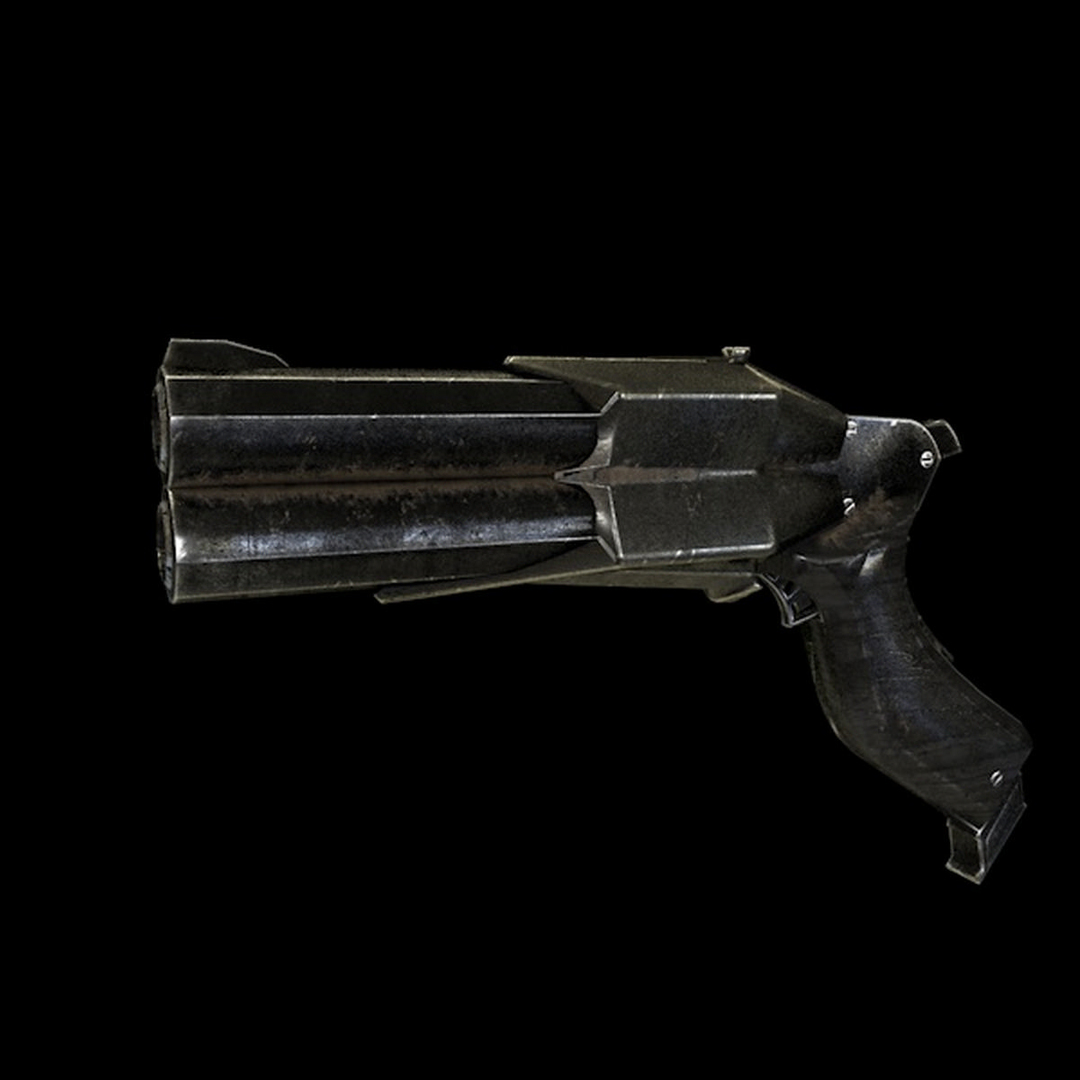 3D Quake Style Gun Model - TurboSquid 1434056