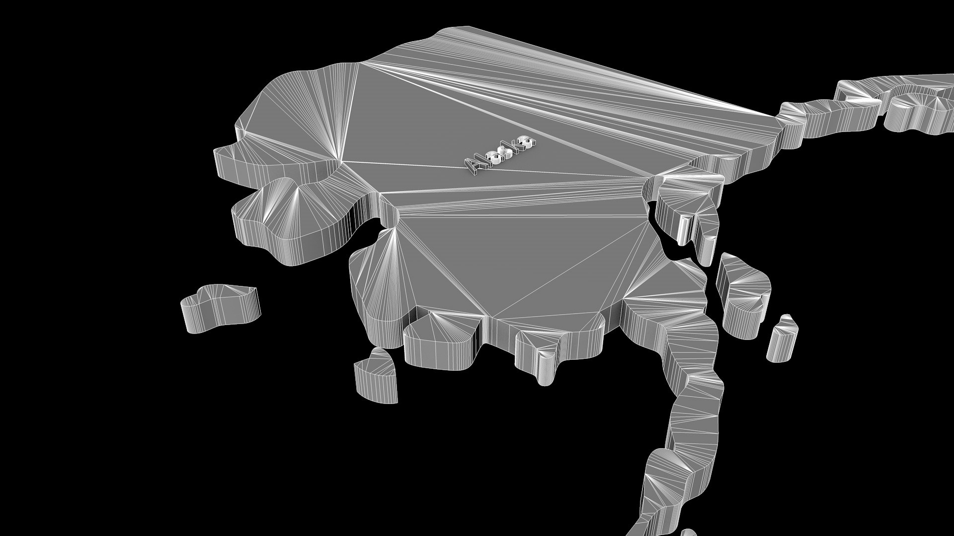 3D United States Political Map - TurboSquid 2073798