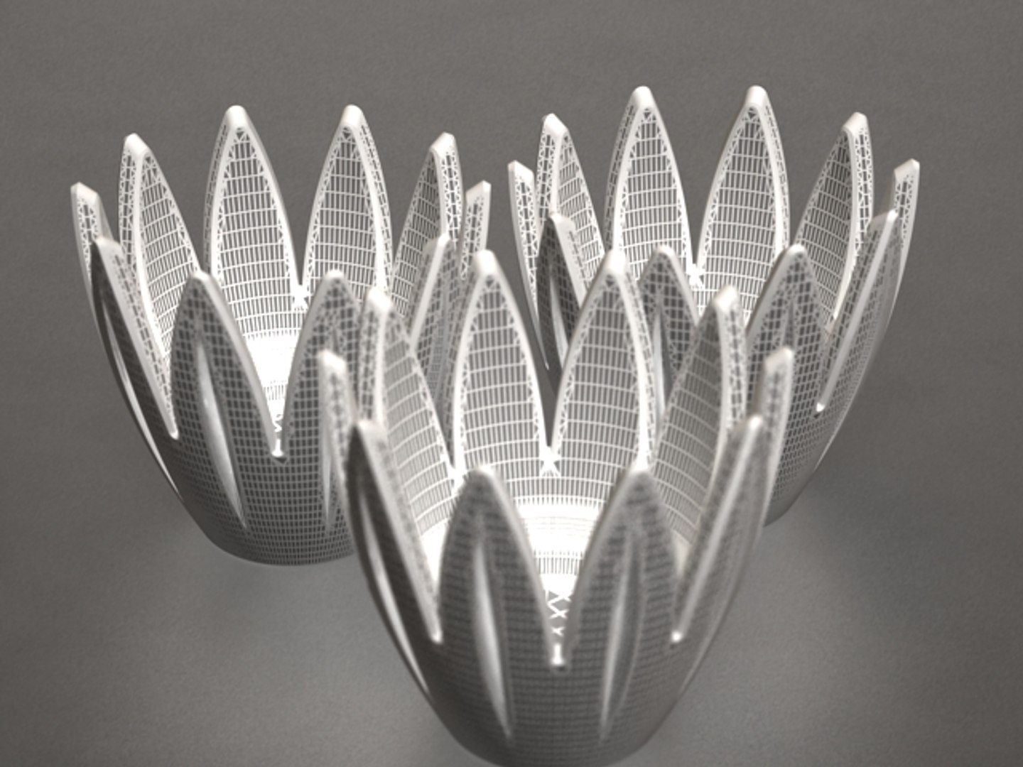 Maya Tulip Crystal Candelite Holder