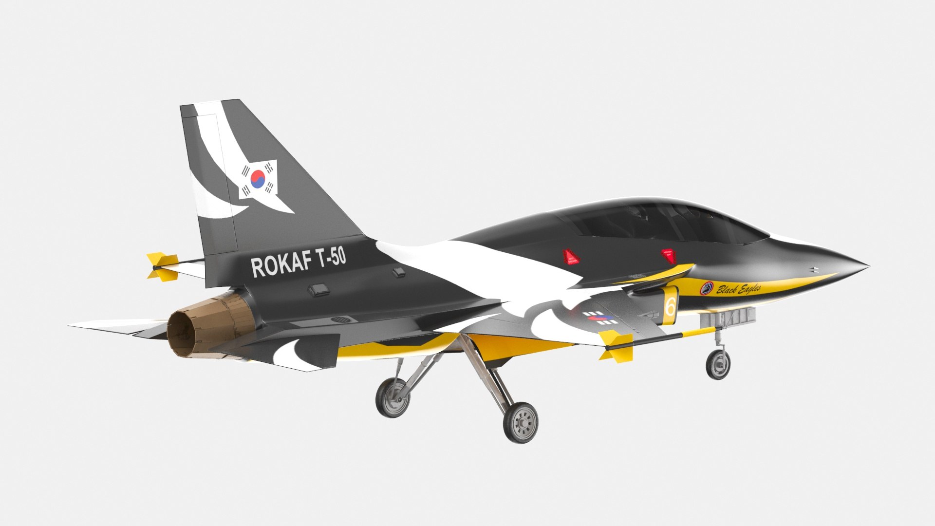 3D Aerobatics Black Eagles - TurboSquid 2235633