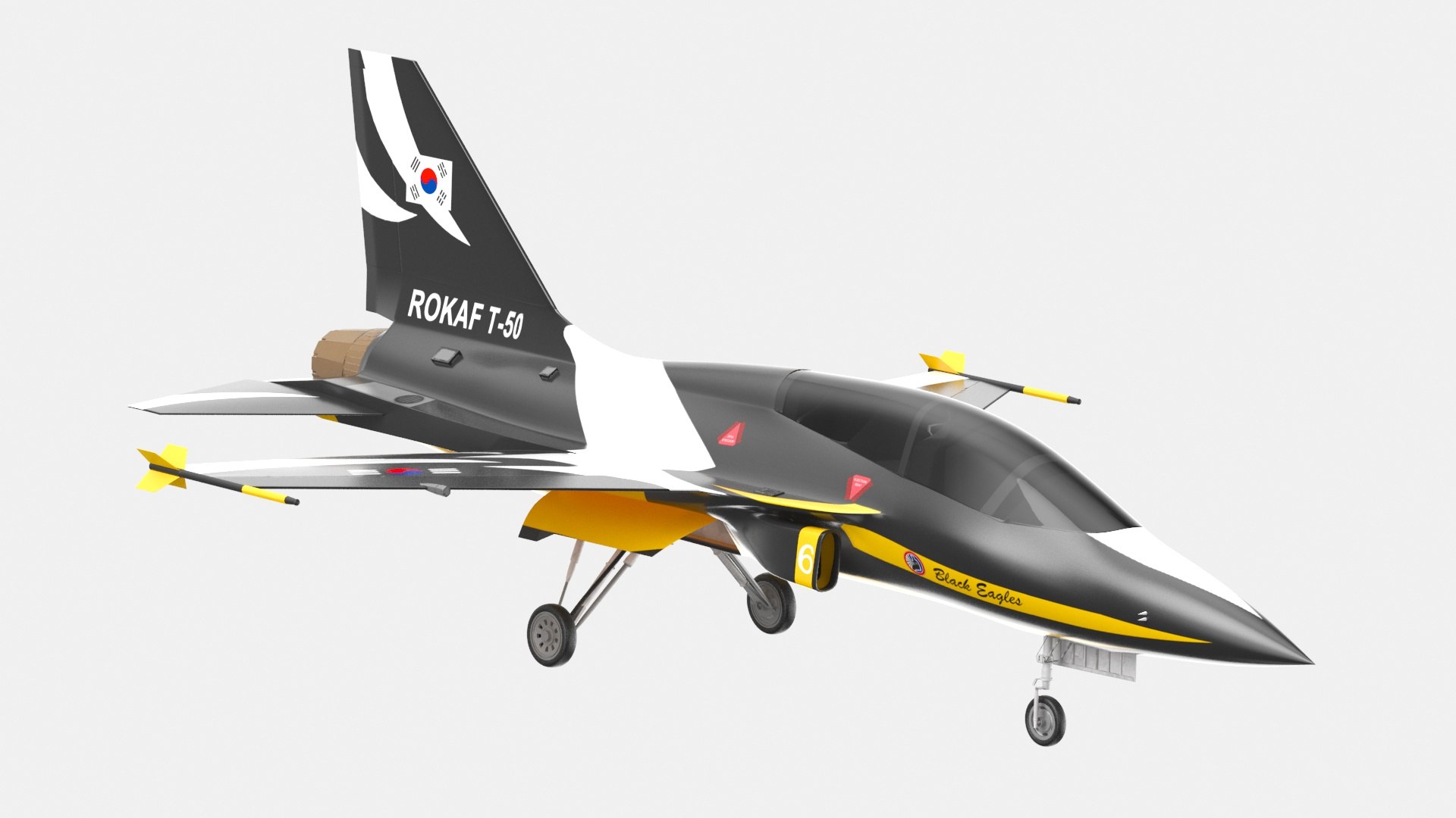 3D Aerobatics Black Eagles - TurboSquid 2235633