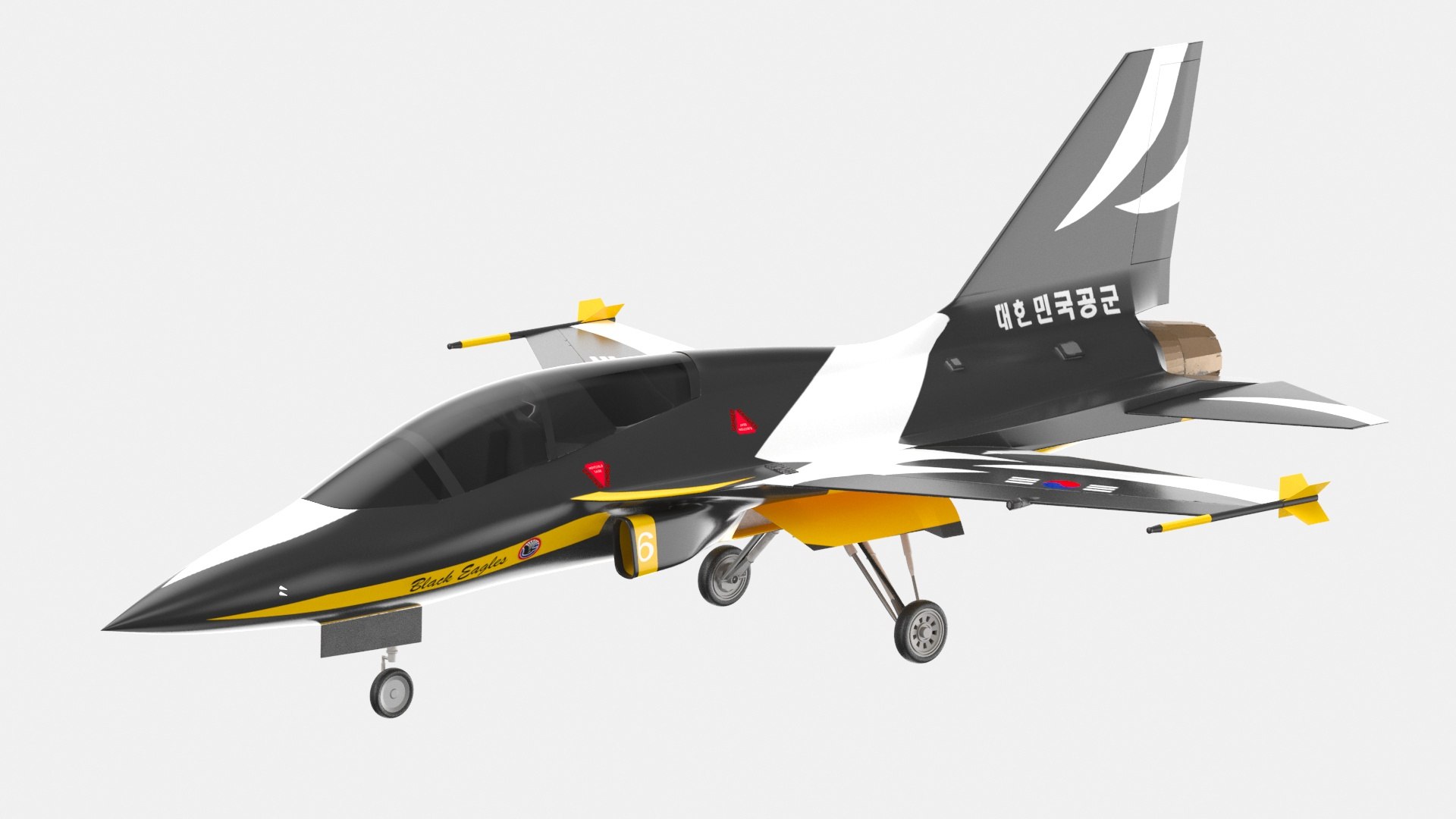 3D Aerobatics Black Eagles - TurboSquid 2235633