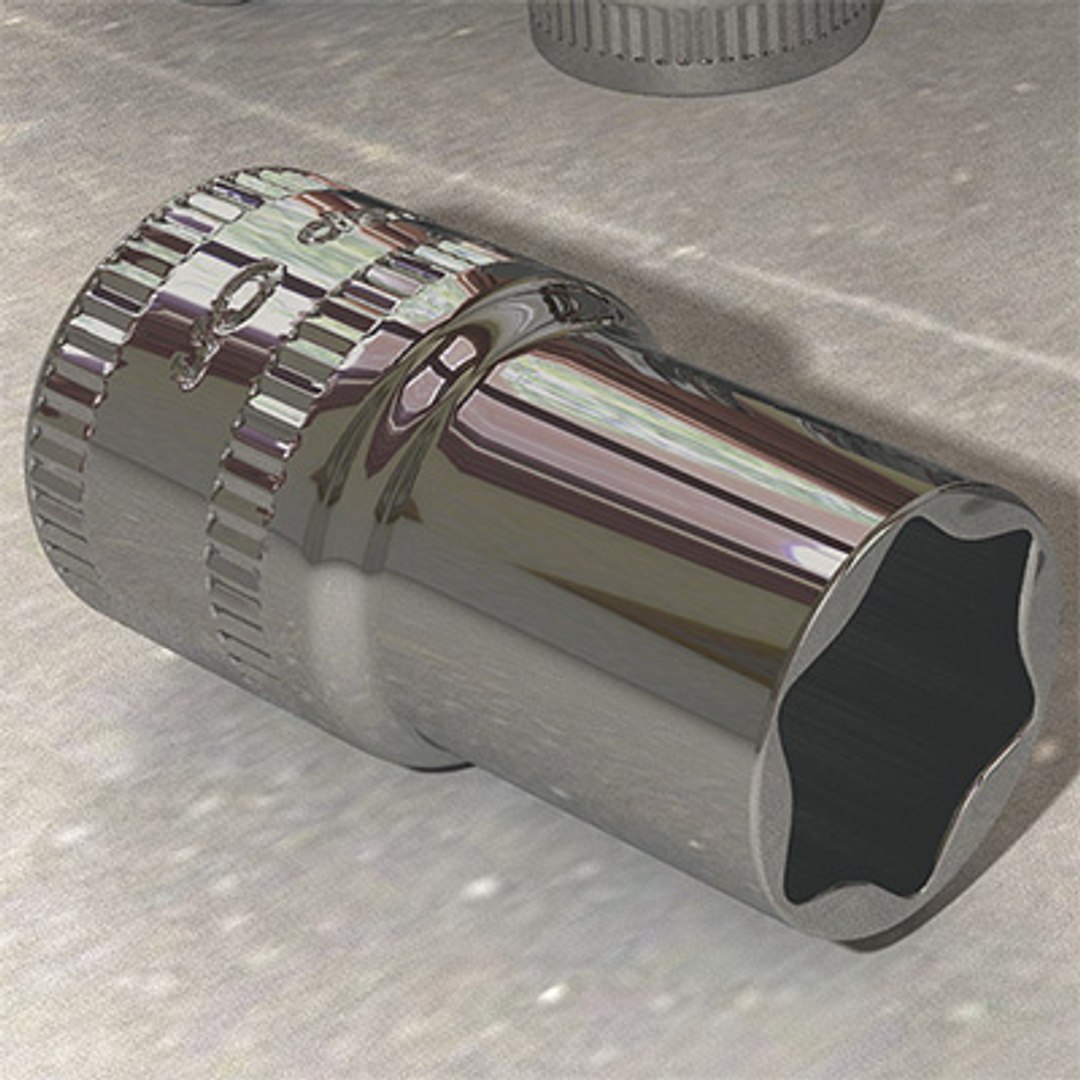 Set Sockets 3d Model