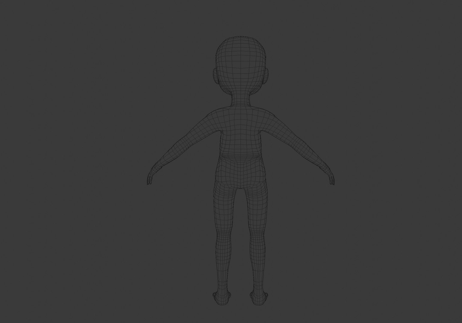 Male Child Body 3D - TurboSquid 1910336