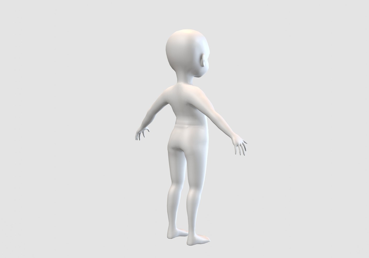 Male Child Body 3D - TurboSquid 1910336