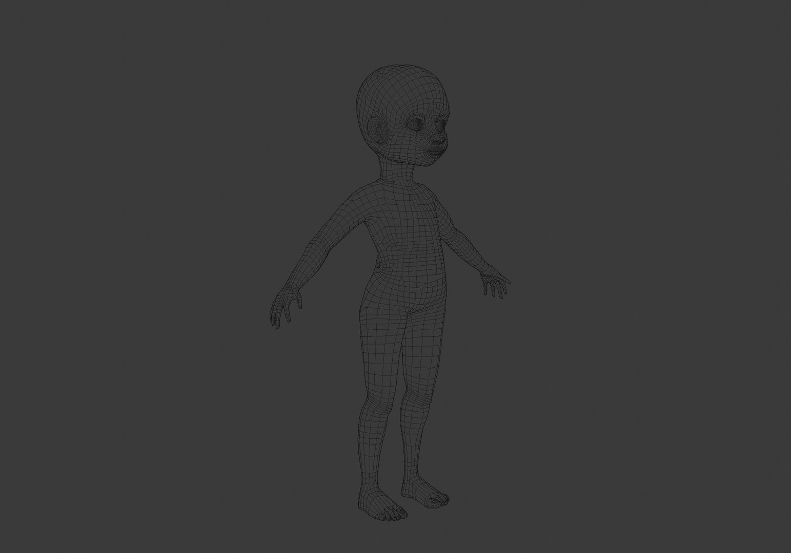 Male Child Body 3D - TurboSquid 1910336
