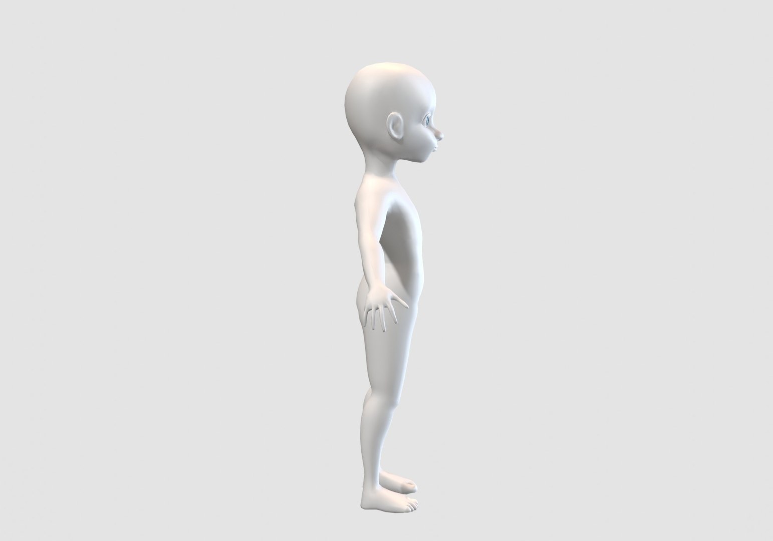 Male Child Body 3D - TurboSquid 1910336