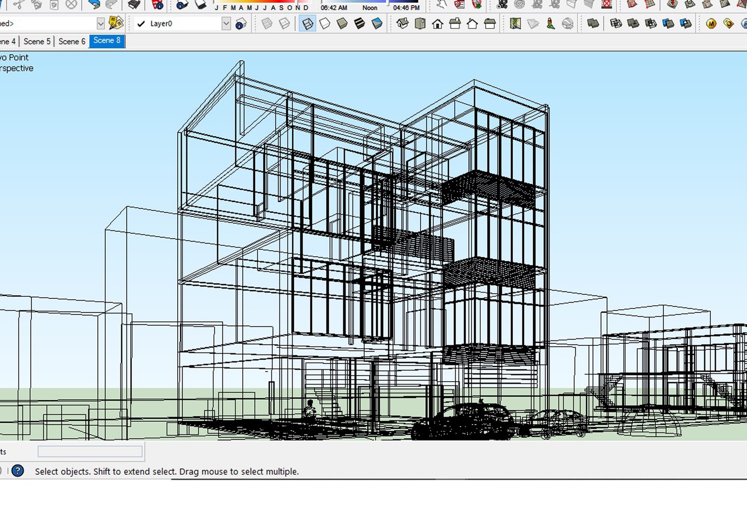 4 STOREY MIXED USE BUILDING 3D Model - TurboSquid 2147915
