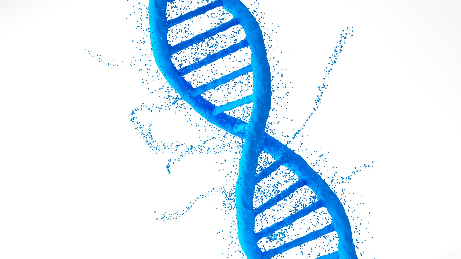 3D DNA Animated With Particles - TurboSquid 2387962