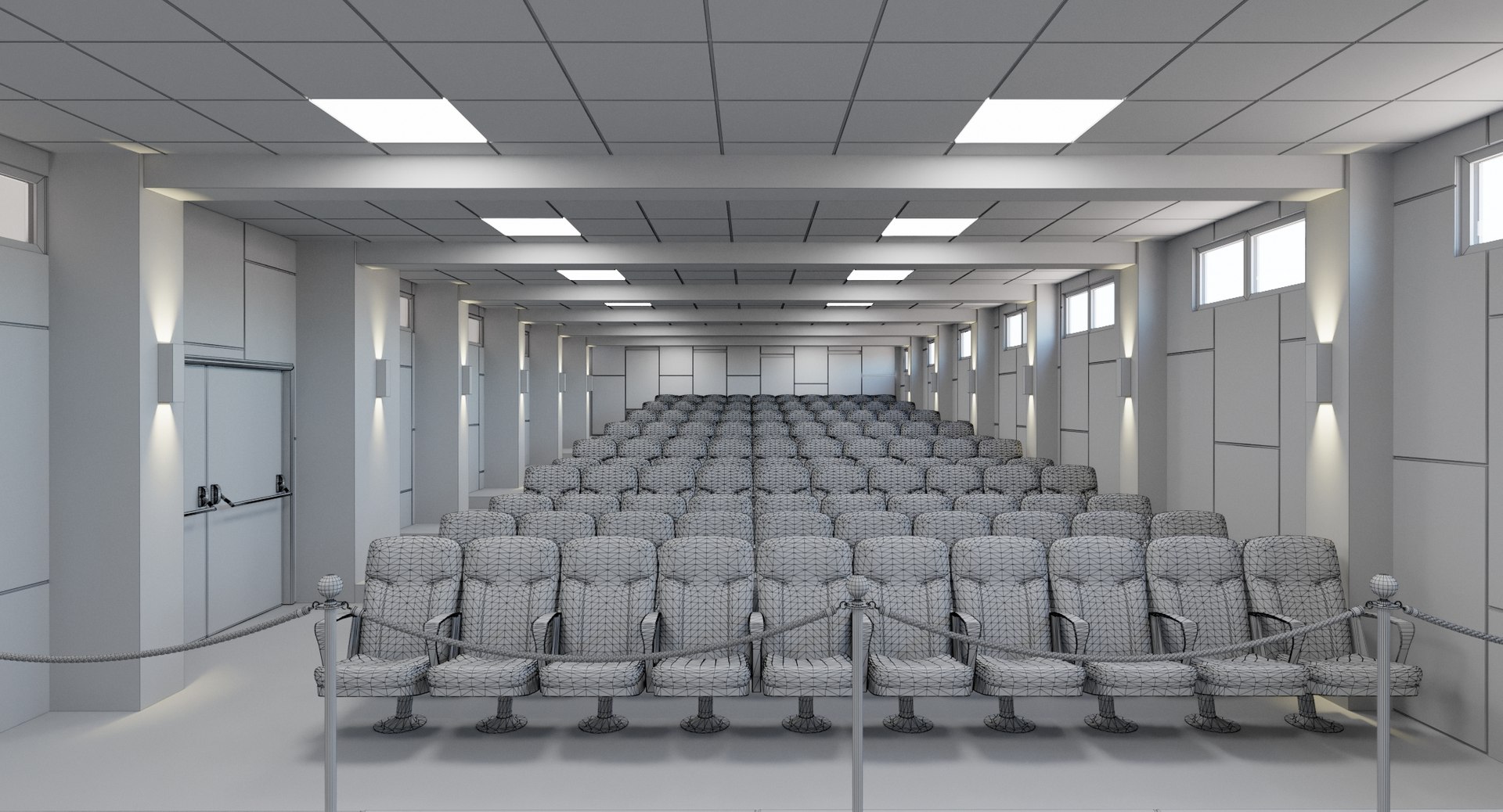 Hall Theater Model - TurboSquid 1679915