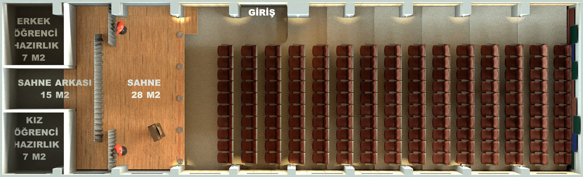 Hall Theater Model - TurboSquid 1679915