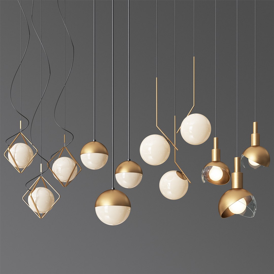 - 5 led light 3D model - TurboSquid 1608343