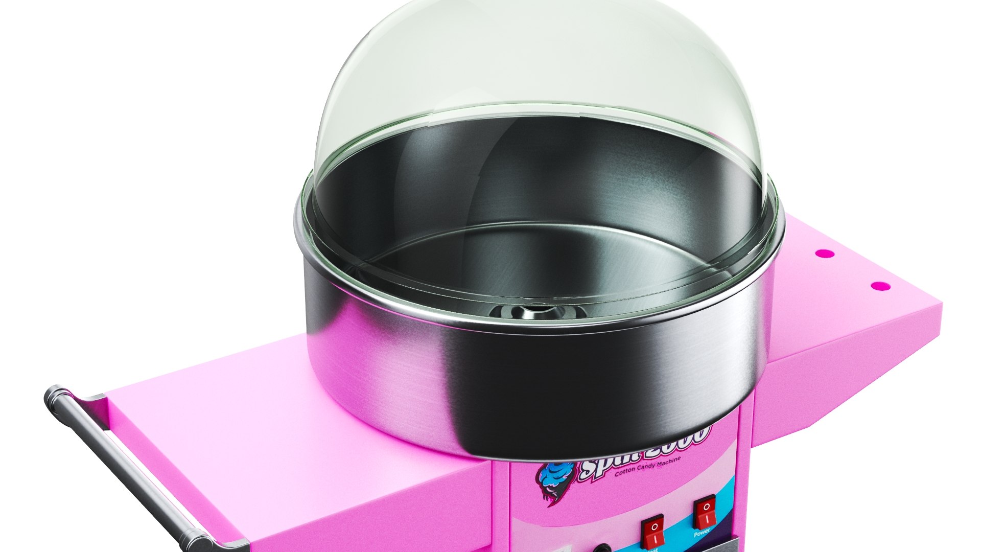 Detailed Cotton Candy Cart 3D Model - TurboSquid 2331730