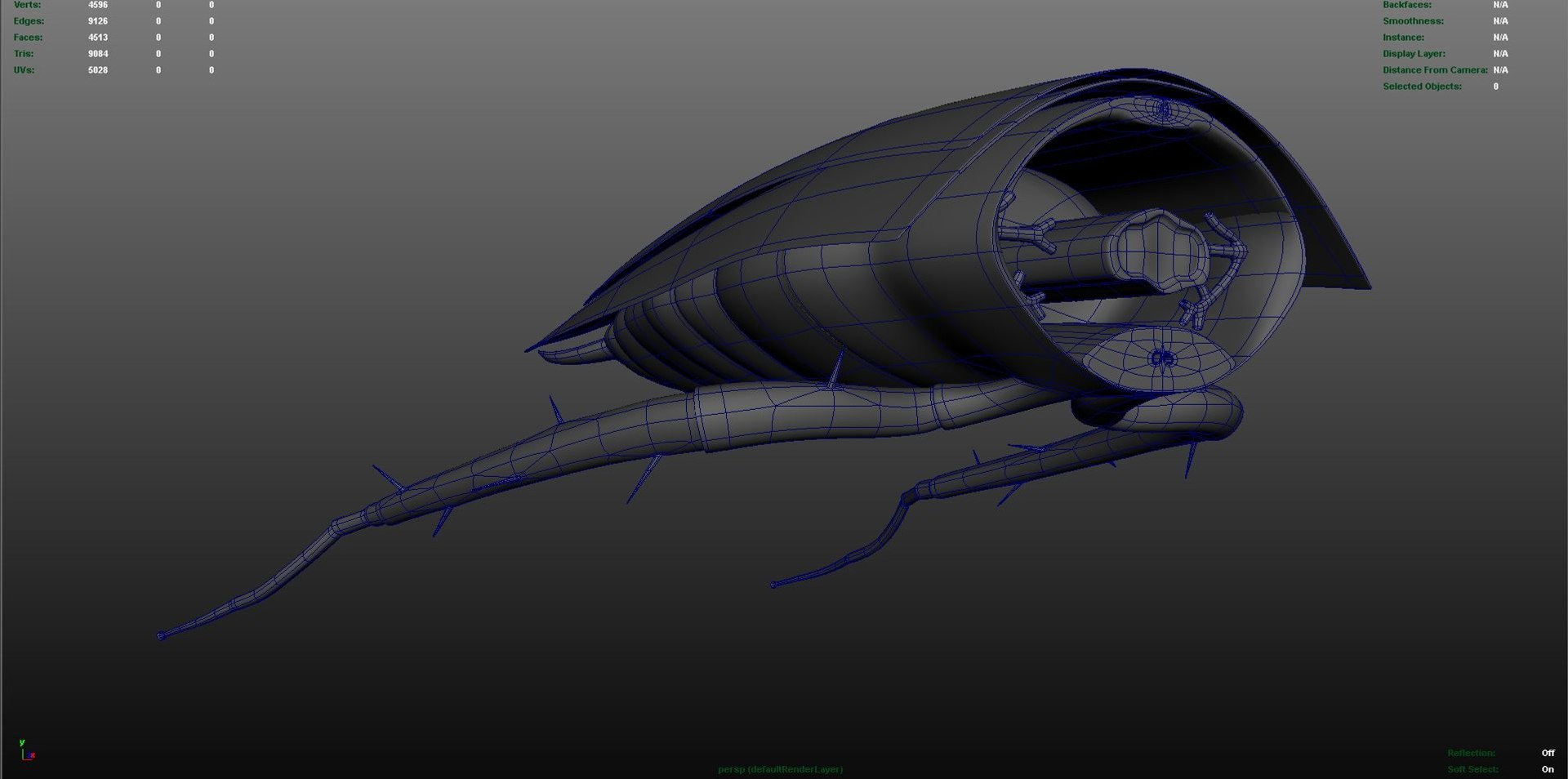 Cockroach Haemocoel Obj