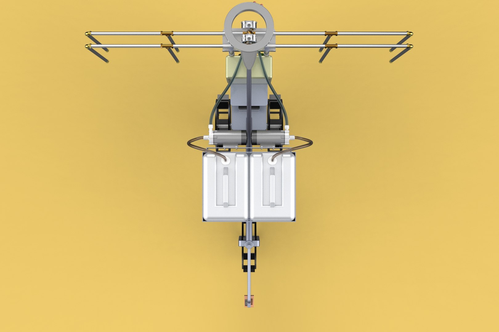 FARM SPRAYER AUTONOMOUS UNMANNED ROBOT FIELD TRACTOR AGRICULTURE Model ...