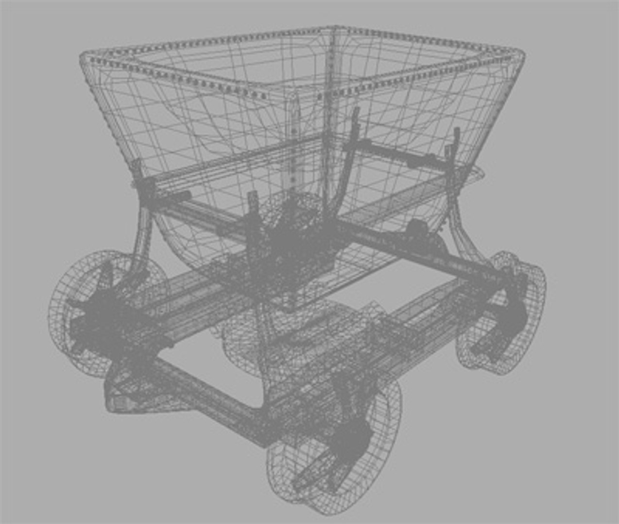 3d Minewagon Wagon Model