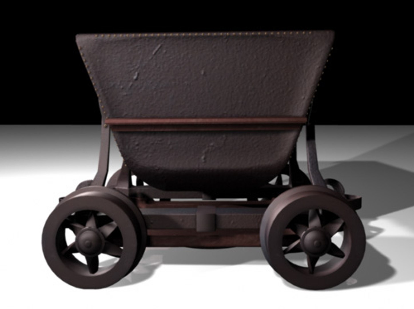 3d Minewagon Wagon Model