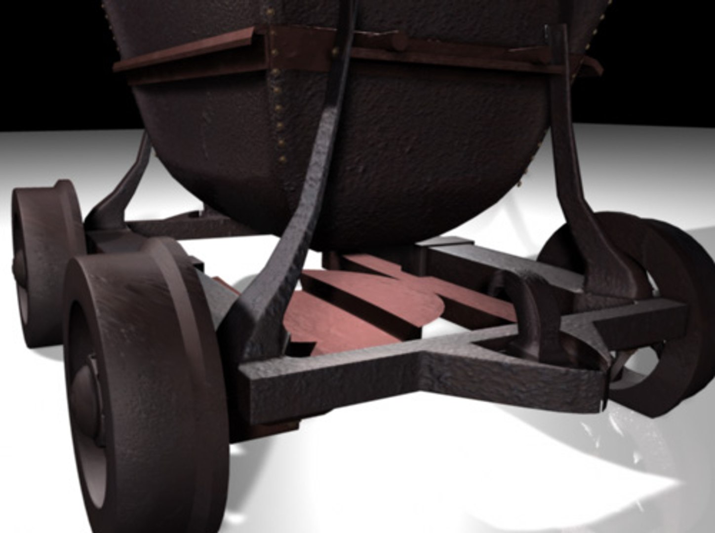 3d Minewagon Wagon Model
