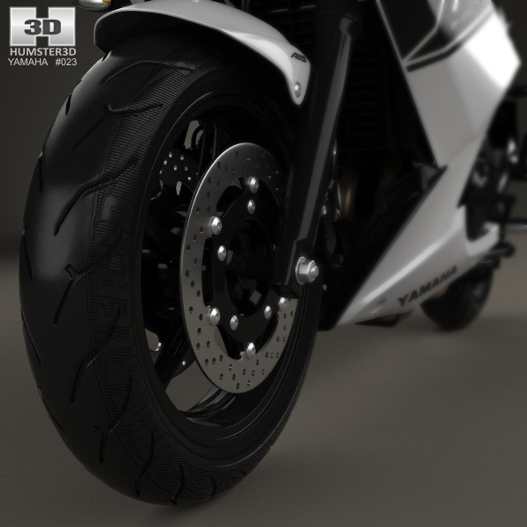 Yamaha diversion f 3D model - TurboSquid 1224693
