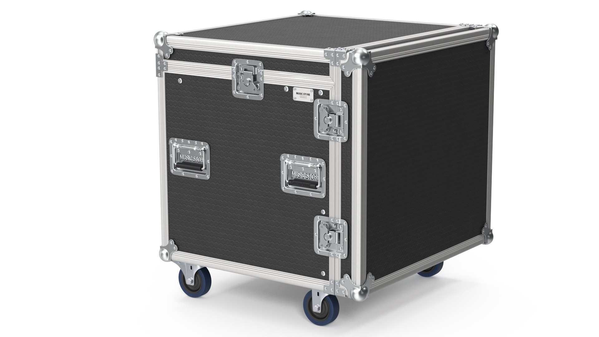 Heavy Duty Rack Flight Case with Wheels 52x48x48cm model - TurboSquid ...
