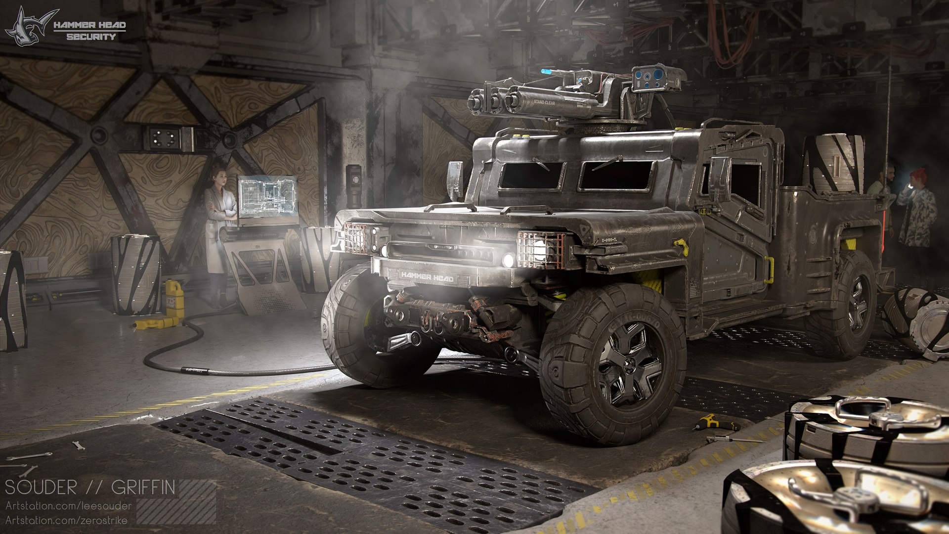 Hammerhead Truck 3D Model - TurboSquid 1476588