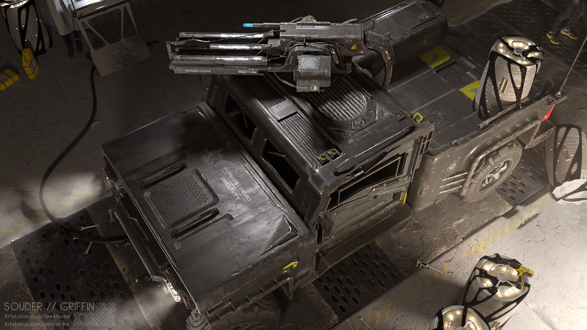 Hammerhead Truck 3D Model - TurboSquid 1476588