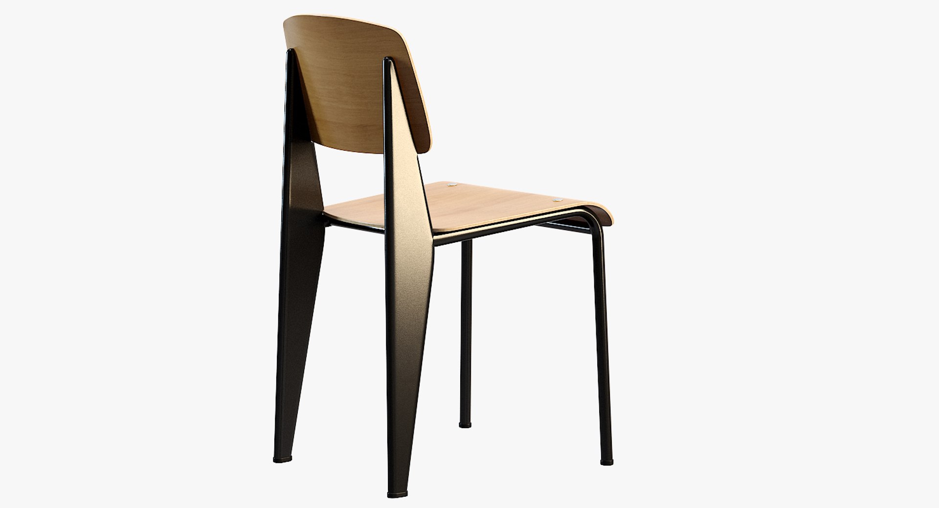 3D Model Vitra Standard Chair - TurboSquid 1383913