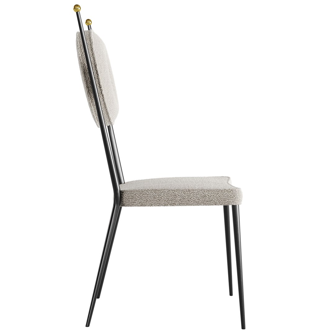 3D Jonathan Adler Rondo Dining Chair Model - TurboSquid 1955529