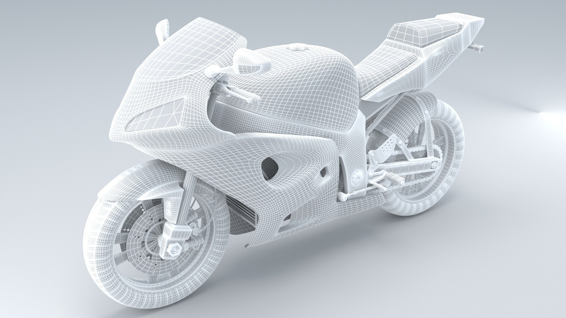 3D Motorcycle Model - TurboSquid 2064354
