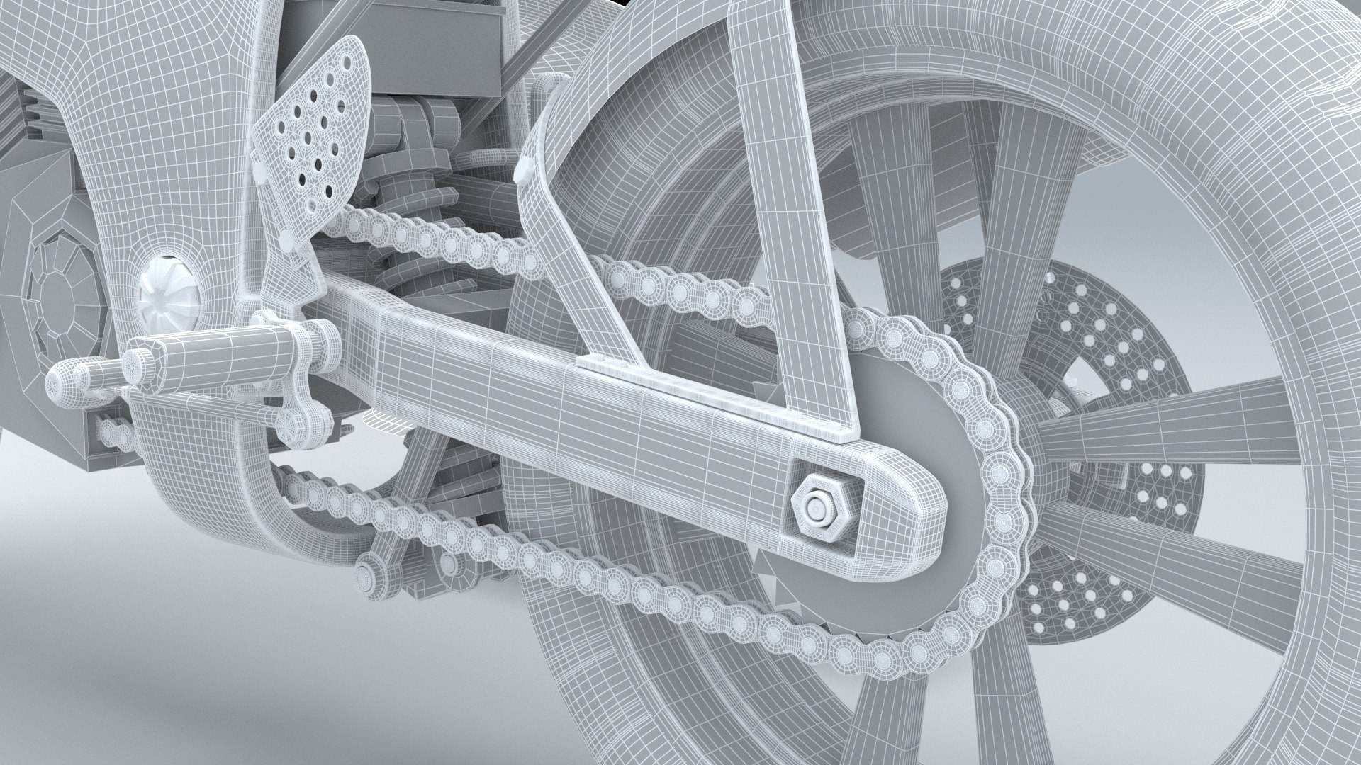 3D Motorcycle Model - TurboSquid 2064354